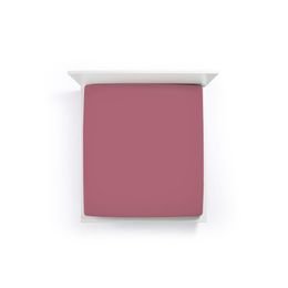 Formesse Spannbettlaken Bella Donna Jersey in Vintage Rose | Gr.: 120-x-200-cm