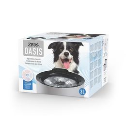 Zeus Oasis Trinkbrunnen grau 3 Liter