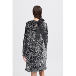 b. young Jerseykleid BYPAILLET Regular fit in Silver Sequin Mix | Gr.: XL