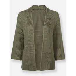Heine Knit Cardigan female Green size 34