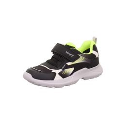 Superfit Sneaker RUSH in Schwarz/Gelb | Gr.: 35