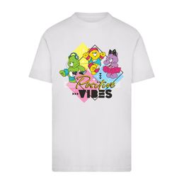 F4NT4STIC Shirt 'Care Bears Good Luck Bear Positive Vibes' male White size XL