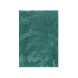 Pergamon Kinderteppich Super Soft Hochflor Silky Kids in Mintgr&uuml;n | Gr.: 140 x 200 cm