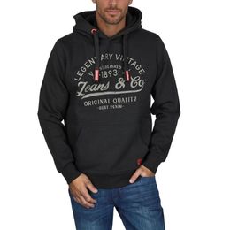 Riverso Pullover RIVArmin in Schwarz | Gr.: XXL