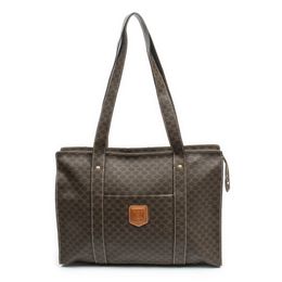 C&eacute;line Celine Crossbody Bags - Large Square Zip Shopping Tote - Gr. unisize - in Braun - f&uuml;r Damen