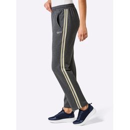 WITT WEIDEN Freizeithose in anthrazit-meliert | Gr.: 48/50