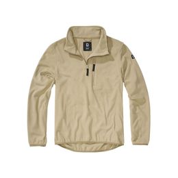 Brandit Fleece Zipthrough in camel | Gr.: 6XL