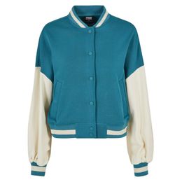 Urban Classics College Jacket in watergreen/whitesand | Gr.: XS