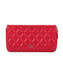 Chanel Crossbody Bags - Long Wallet - Gr. unisize - in Rosa - f&uuml;r Damen