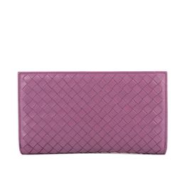 Bottega Veneta Crossbody Bags - Intrecciato Wallet - Gr. unisize - in Violett - f&uuml;r Damen