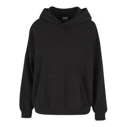 Urban Classics Ladies Light Terry Oversized Hoodie in black | Gr.: L