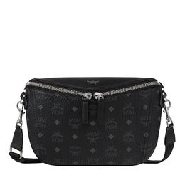 MCM Crossbody Bags - Diamond Vi Lthr Mix Crossbody Sml Bk - Gr. unisize - in Schwarz - f&uuml;r Damen