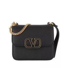 Valentino Garavani Crossbody Bags - Mini Shoulder Bag Leather - Gr. unisize - in Schwarz - f&uuml;r Damen