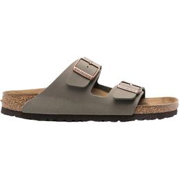 Birkenstock Sandalen - Two-Strap Arizona Sandals With Adjustable Buckles - Gr. 38 (EU) - in Grau - f&uuml;r Damen