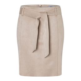 More & More More & More kurzer, stylisher Rock, Lederimitat in caramel | Gr.: 44