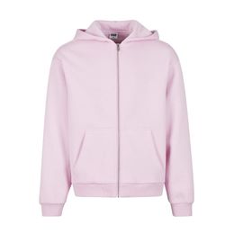 Urban Classics Sweat & Fleece - Hoodies Zipthrough in softpink | Gr.: 5XL
