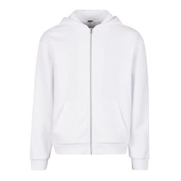 Urban Classics Sweat & Fleece - Hoodies Zipthrough in white | Gr.: 4XL