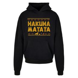F4NT4STIC Ultra Heavy Hoodie K&ouml;nig der L&ouml;wen Hakuna Matata in schwarz | Gr.: M