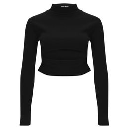 DEF Damen Capsule Longsleeve in black | Gr.: XS