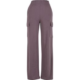 Urban Classics Damen Ladies Baggy Light Terry Sweat Pants in fadedpurple | Gr.: S