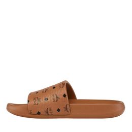 MCM Slipper & Pantoletten - W MCM Collection Other Slide Co - Gr. 38 (EU) - in Cognacbraun - f&uuml;r Damen