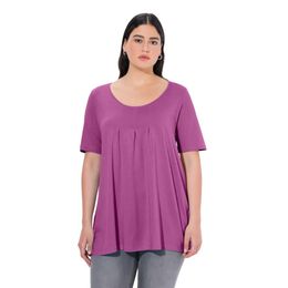 Ulla Popken Shirt in krokus lila | Gr.: 46-48
