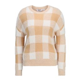 Dorothy Perkins Petite Pullover Damen Gr&ouml;&szlig;e M camel / hellbeige / wei&szlig;