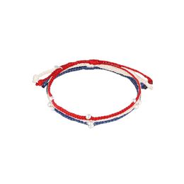 Elli Bracelet 'Kugel' female Blue, Red, White size 16