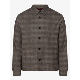 Finshley & Harding Finshley & Harding London &Uuml;bergangsjacke 'Owen' Herren Gr&ouml;&szlig;e M sand / grau / rot