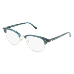 Ray-Ban 0RX5154 Brille Unisex | Fassung: Vollrand, Quadratisch, Gr&uuml;n Gestreift