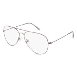 Fielmann BD 317 PILOT CL Brille Unisex | Fassung: Vollrand, Pilot, Gun Hell