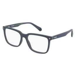 Polaroid PLD D436 Brille Herren | Fassung: Vollrand, Quadratisch, Blau