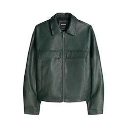 Bershka Between-Season Jacket male Green size L