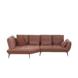 Vito Ecksofa mit Sitztiefenverstellung Ticona kupfer Ma&szlig;e (cm): B: 320 H: 93 T: 169.0 &raquo; H&ouml;ffner