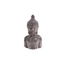 H&ouml;ffner Deko Figur Buddha grau Zement Ma&szlig;e (cm): B: 14 H: 26,5 T: 9.5 &raquo; H&ouml;ffner