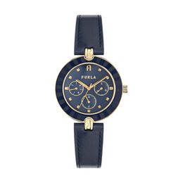 Furla Analog Watch female Blue size One Size