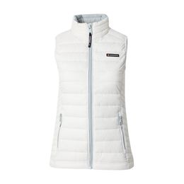 Superdry & Co Weste 'Fuji Lite' Damen Gr&ouml;&szlig;e XL pastellblau / hellgrau / schwarz