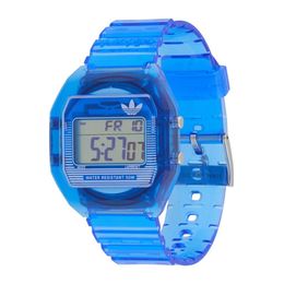 adidas originals Digital Watch 'DIGITAL TWO CRYSTAL' female Blue size One Size