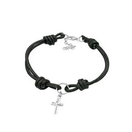 Elli Bracelet 'Kreuz' female Black size 16