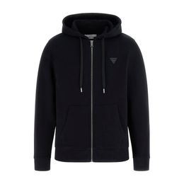 Guess Zip-Up Hoodie male Black size M
