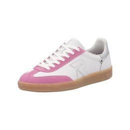 Rieker Sport Sneaker Damen Gr&ouml;&szlig;e 43 pink / silber / wei&szlig;