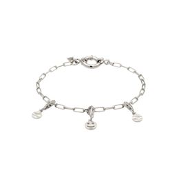 Kuzzoi Armband Herren Gr&ouml;&szlig;e 19 silber