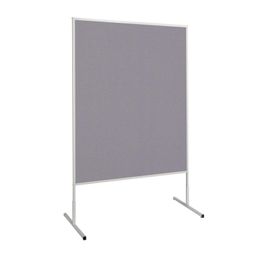 Maul Moderationstafel Maulstandard Standfu&szlig; 61 x 120 x 191 cm grau