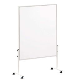 Maul Moderationstafel Maulsolid Standfu&szlig; Rollen 56 x 129 x 193.5 cm wei&szlig;