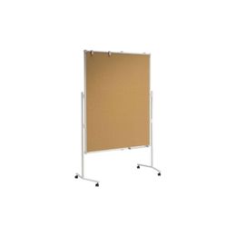 Maul Moderationstafel Maulpro Standfu&szlig; Rollen 61 x 160 x 195 cm braun