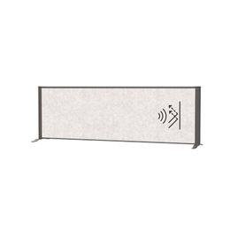 Maul Sideboard-Trennwand Maulconnecto 160x50cm Akustik hell