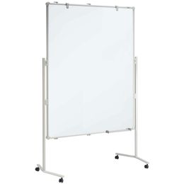 Maul Moderationstafel Maulpro Standfu&szlig; Rollen 61 x 160 x 195 cm wei&szlig;