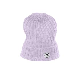 Cash-mere.ch Beanie male Purple size One Size