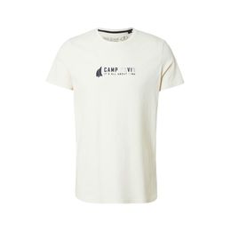 CAMP DAVID T-Shirt Herren Gr&ouml;&szlig;e S beige / schwarz