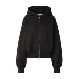 WEEKDAY Zip-Up Hoodie 'Yoshi' female Black size S